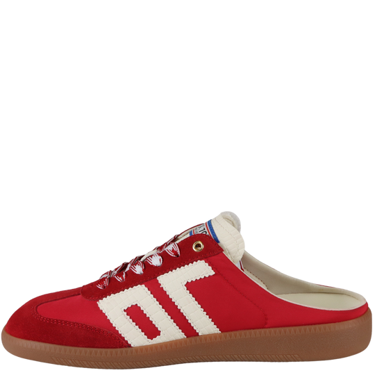 Easter in Red Milk Backless Sneakers | Women's Shoes by BACK 70 – Back ...